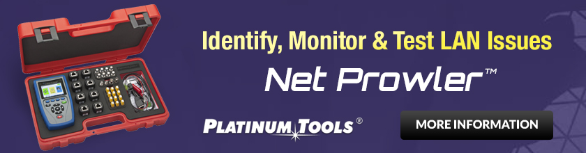 Net Prowler Network & Cable Tester - Platinum Tools®