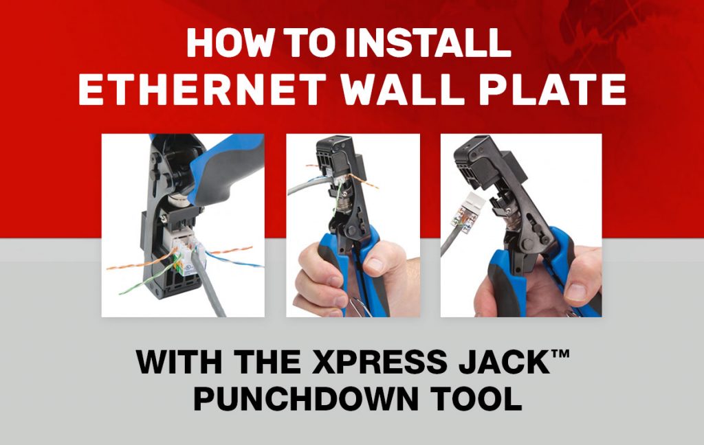 How to install ethernet wall plate - Platinum Tools®