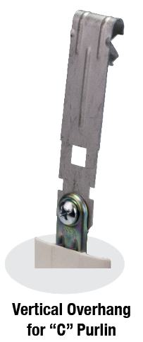 Vertical Overhang for "C" Purlin - Platinum Tools®